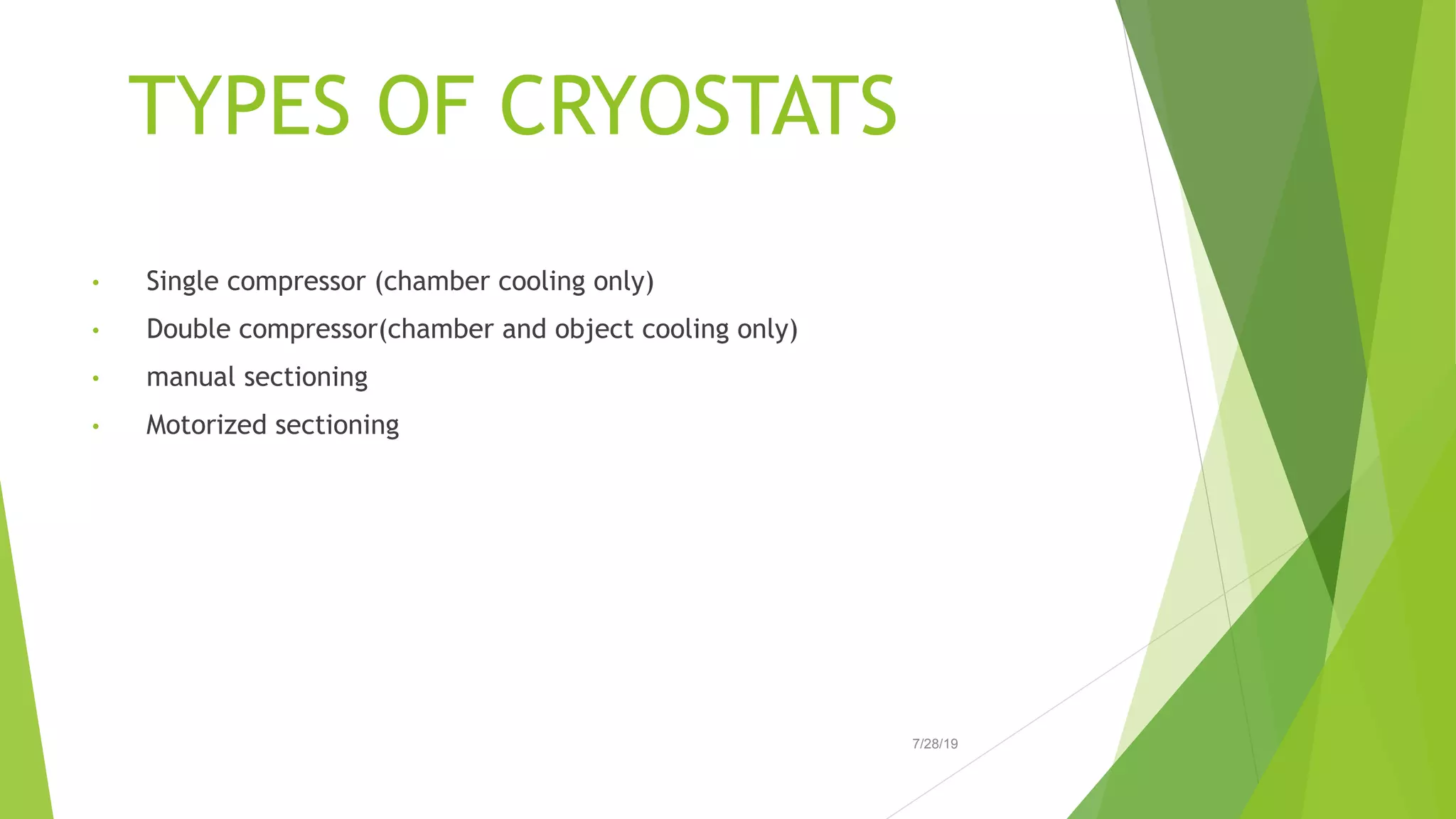 CRYOSTAT-FROZEN SECTION | PPT