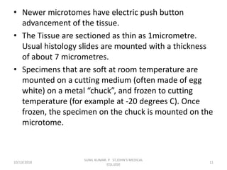 Cryostat and frozen section | PPTX