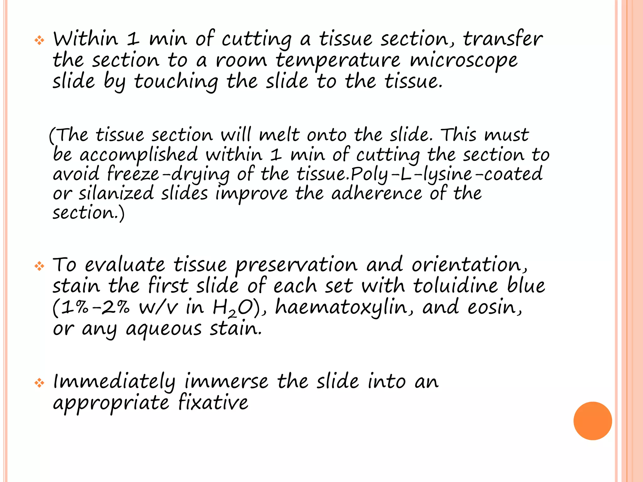 Histopathology - CRYOSTAT | PPTX