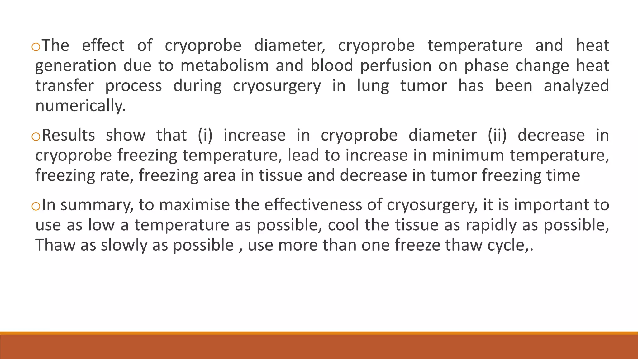 Cryosurgery | PPTX
