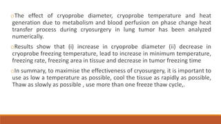 Cryosurgery | PPTX