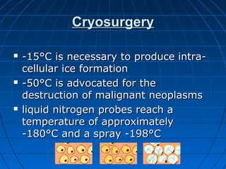 Cryosurgery | PPT
