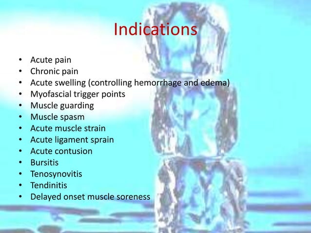 Cryotherapy | PPTX | First Aid | Injuries