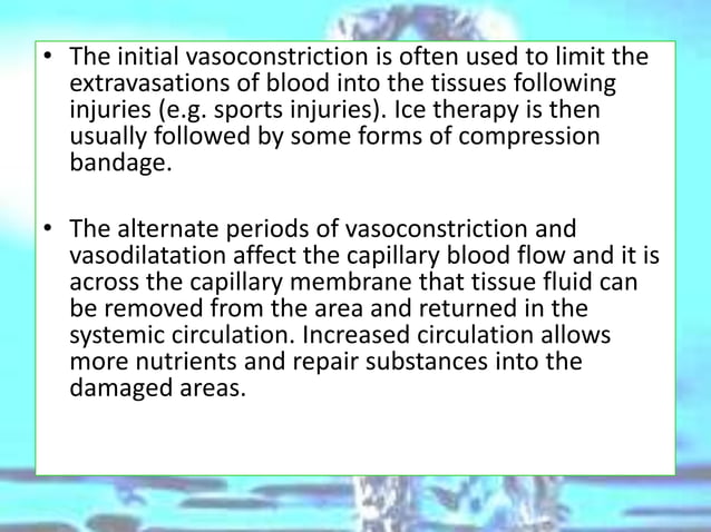 Cryotherapy | PPTX | First Aid | Injuries