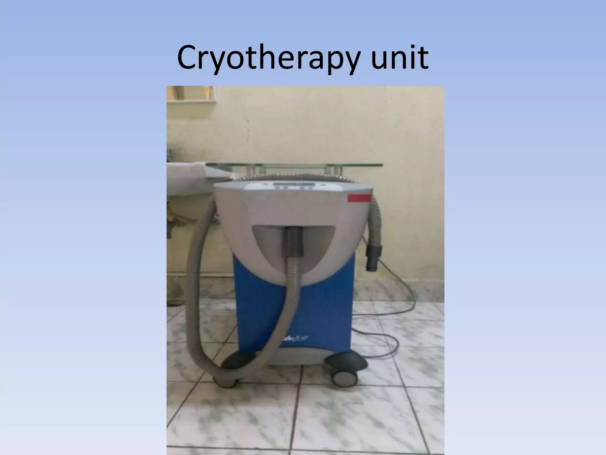 Cryotherapy | PPTX