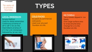 Cryotherapy | PPTX
