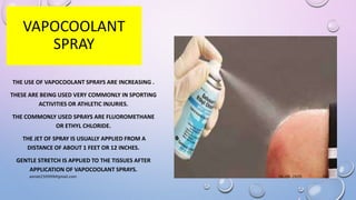 Cryotherapy.(.physiotherapy management) | PPTX