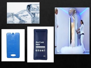 CRYOTHERAPY and its effect on body and lewis hunting reaction | PPTX