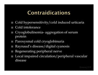 Cryotherapy | PDF