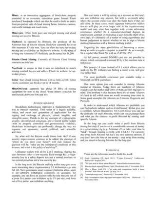 Paper: Crypto Currency Mining | PDF | Computing | Technology & Computing