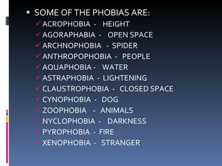 Cry & Phobia | PPT