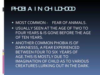 Cry & Phobia | PPT