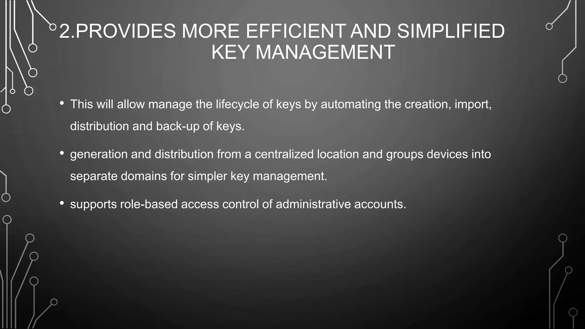 IBM Secret Key management protoco | PPTX