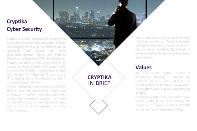 Cryptika cybersecurity - company profile | PPT