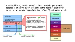 Firewall Design and Implementation | PPTX