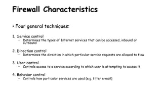 Firewall Design and Implementation | PPTX