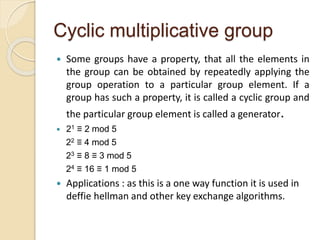 Basics of Mathematical Cryptography | PPTX