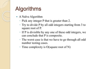 Basics of Mathematical Cryptography | PPTX