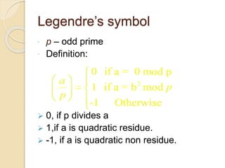 Basics of Mathematical Cryptography | PPTX