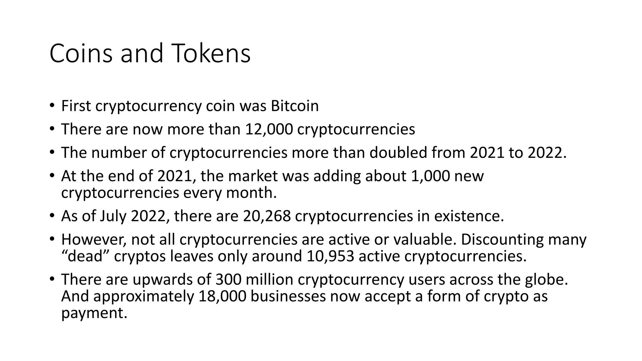 Cryptocurrency; The future of Money? | PPTX
