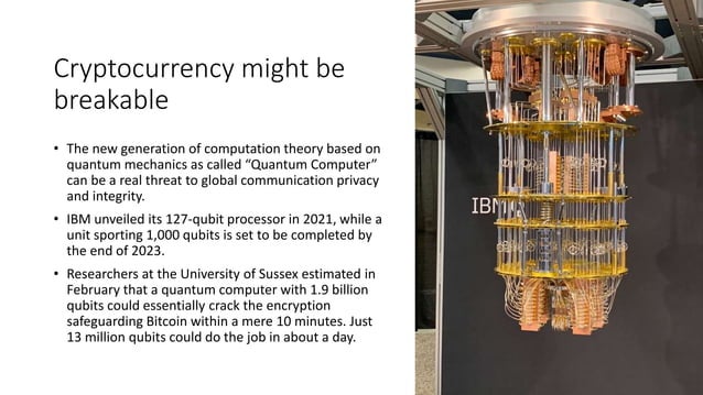 Cryptocurrency; The future of Money? | PPTX