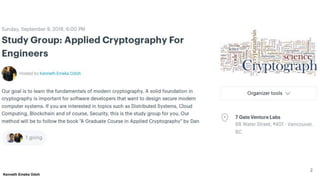 Tutorial on Cryptography | PPT