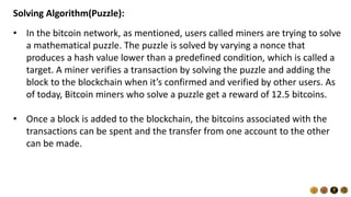 An in depth presentation of Cryptocurrency. | PPTX