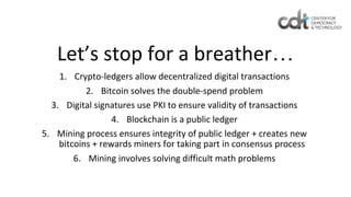 Crypto Ledgers crypto currency story/construction | PPT