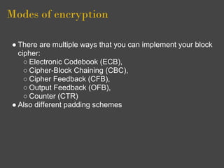 Cryptography 202 | PPT