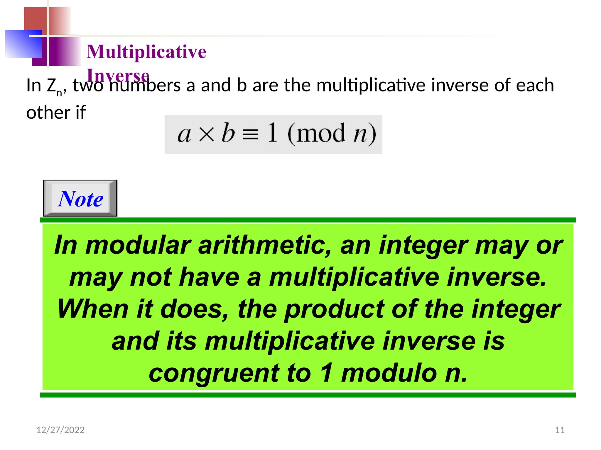Cryptography Modular Arithmetic and their application.pptx
