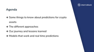 IntoTheBlock Webinar: Predicting Cryptocurrency Prices Using Deep ...