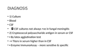 Comprehensive Overview of Cryptococcal Meningitis: Epidemiology ...