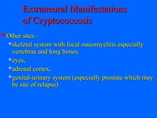 Cryptococcal Meningitis in internal medicine.ppt