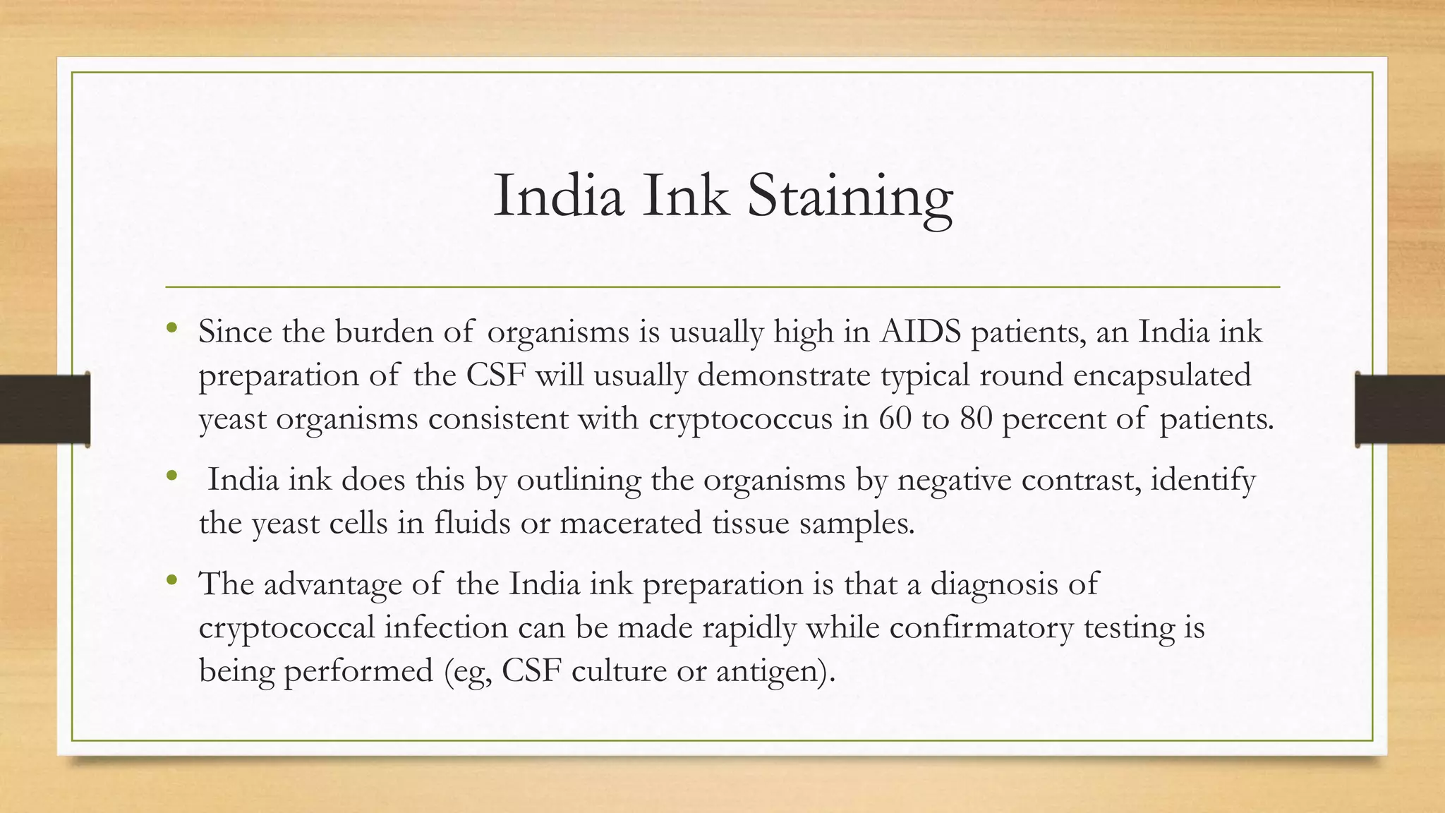 Cryptococcal Meningitis | PPTX