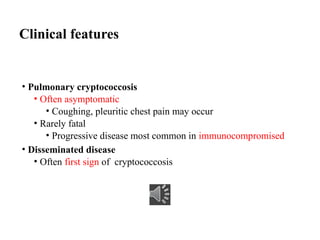 cryptococcosis-2025.pptx svsvvsvsvsvsvahshs | PPT