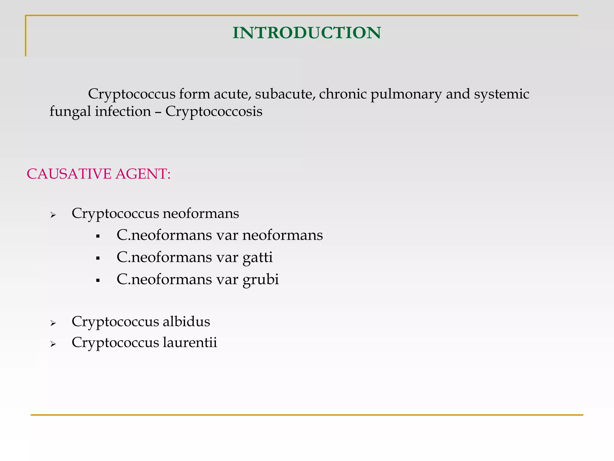 Cryptococcosis.ppt
