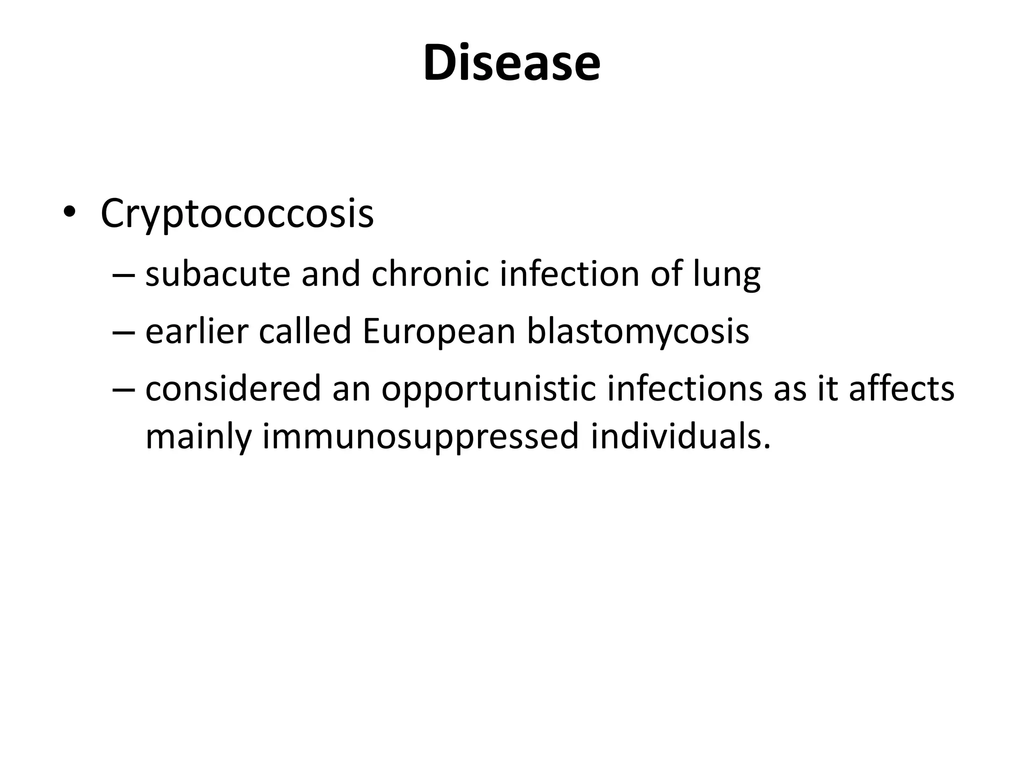 Cryptococcus | PPTX