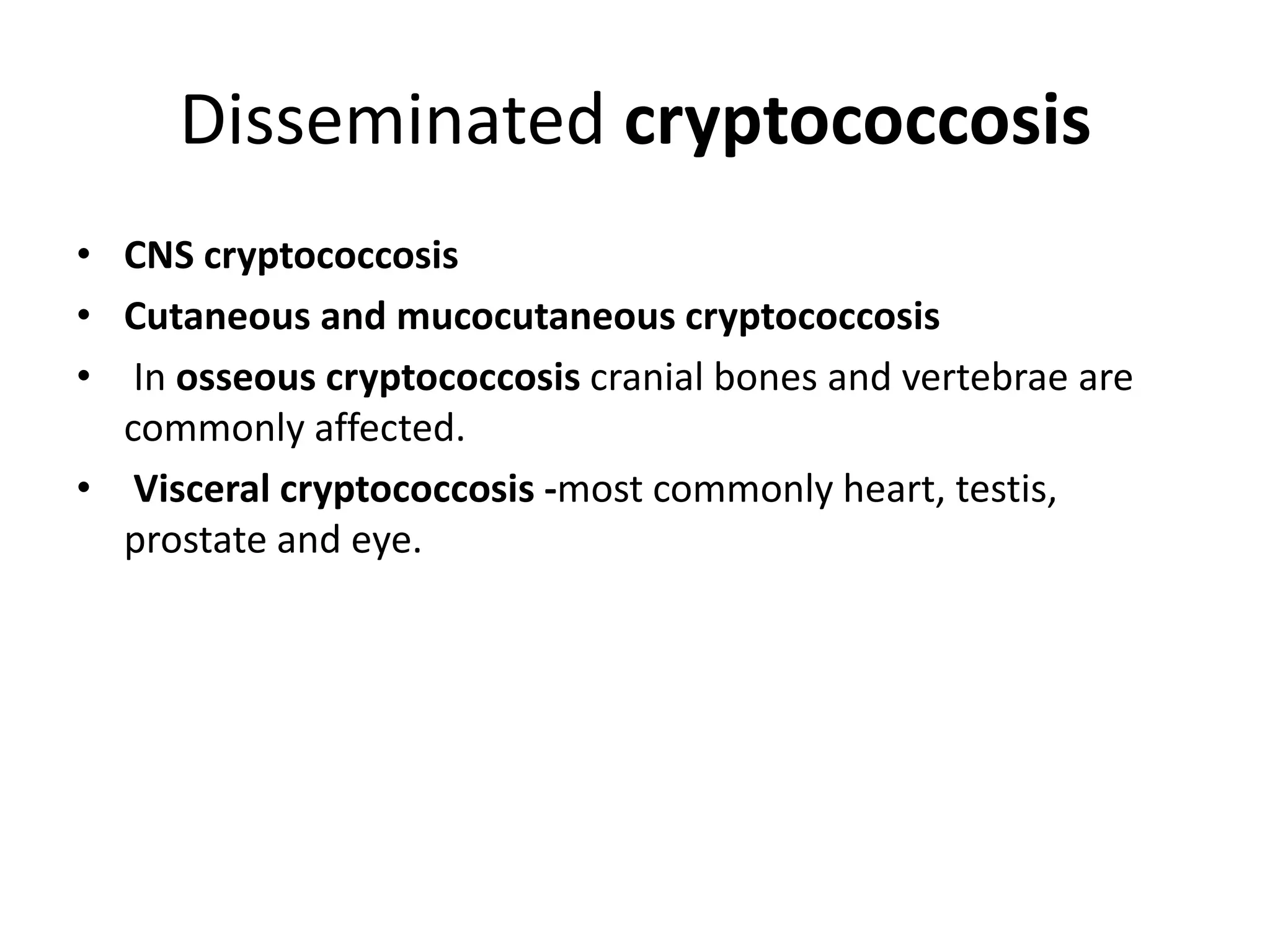 Cryptococcus | PPTX