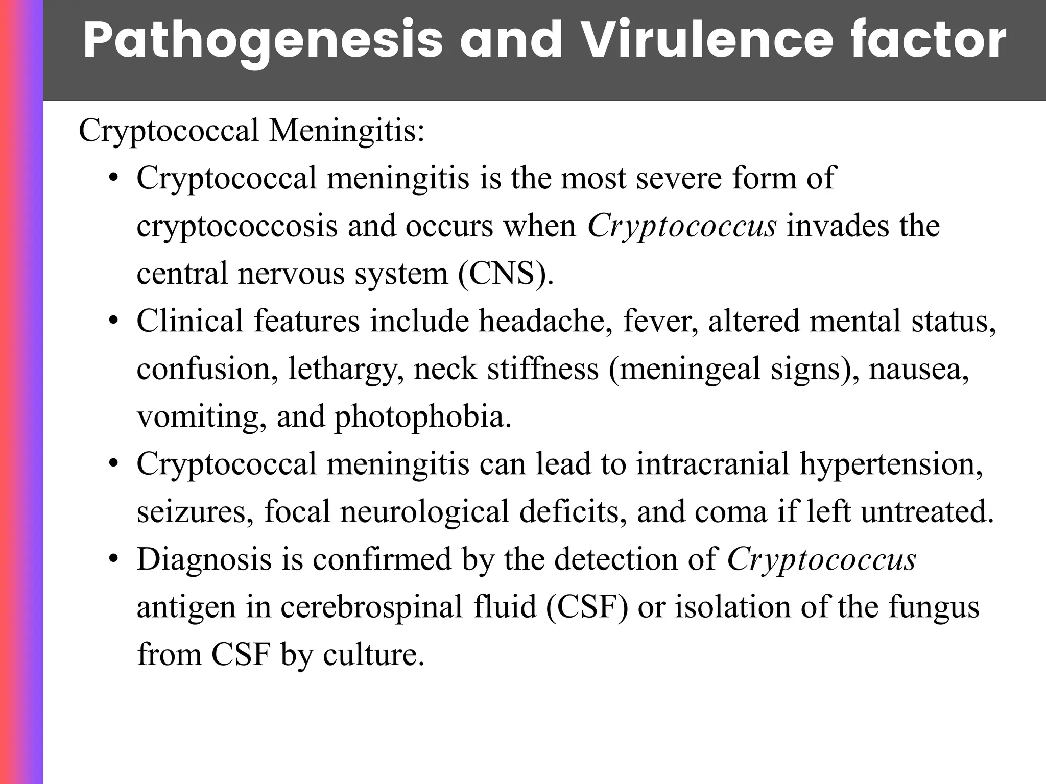Medically Important Cryptococcus species.pptx