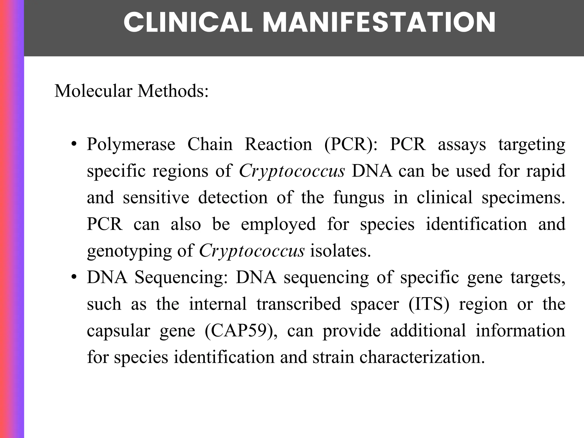 Medically Important Cryptococcus species.pptx