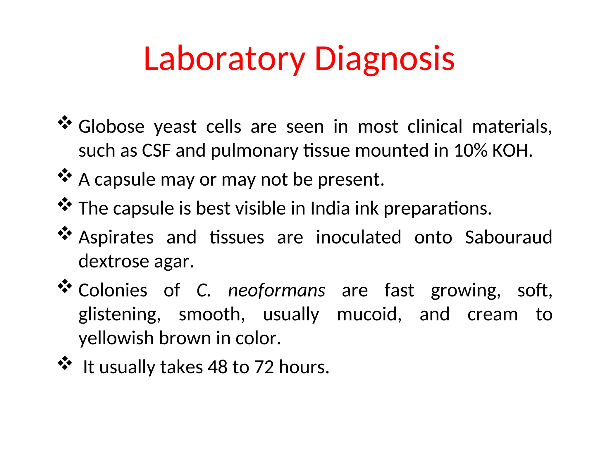 Cryptococcus Var Gattii Var Neoformans And Var Grubii Ppt Infectious Diseases