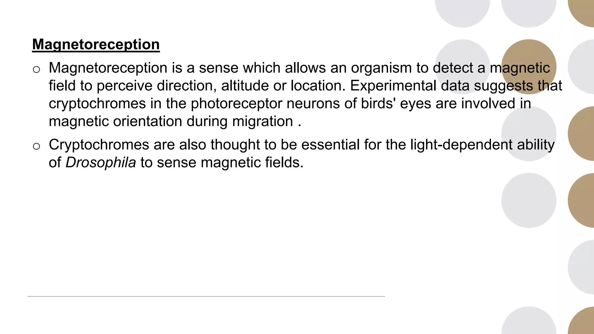 cryptoctochromes and phototropins | PPTX