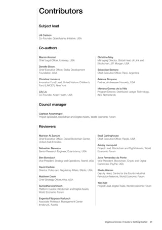 Cryptocurrencies - a guide to getting started | PDF