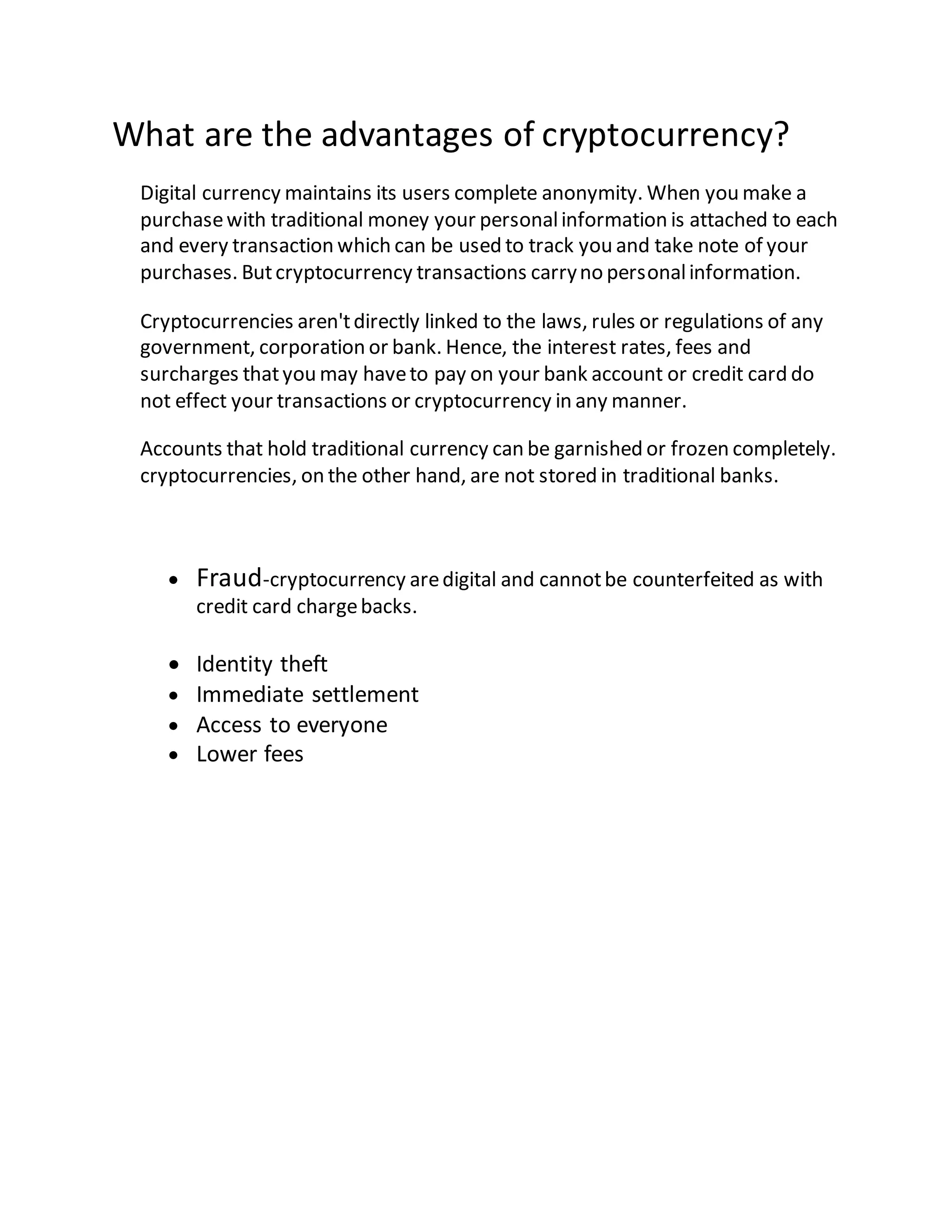 Cryptocurrency seminar topic presentation using MSWord. | DOCX