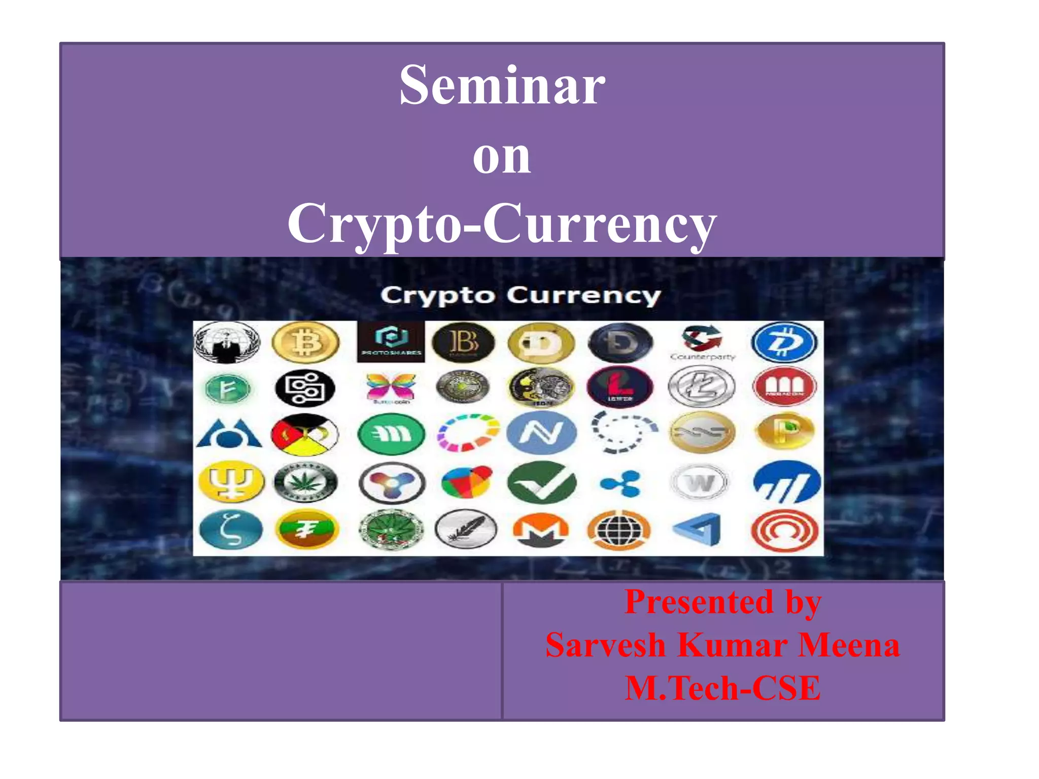 Cryptocurrency | PPTX