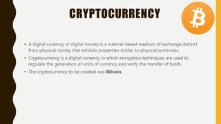 Cryptocurrency | PPTX