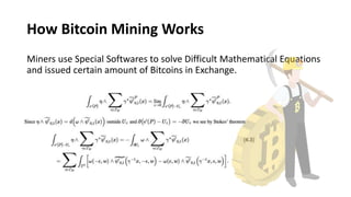 Introduction to Cryptocurrency(Bitcoin). | PPTX