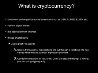 What is Cryptocurrency? | PPT