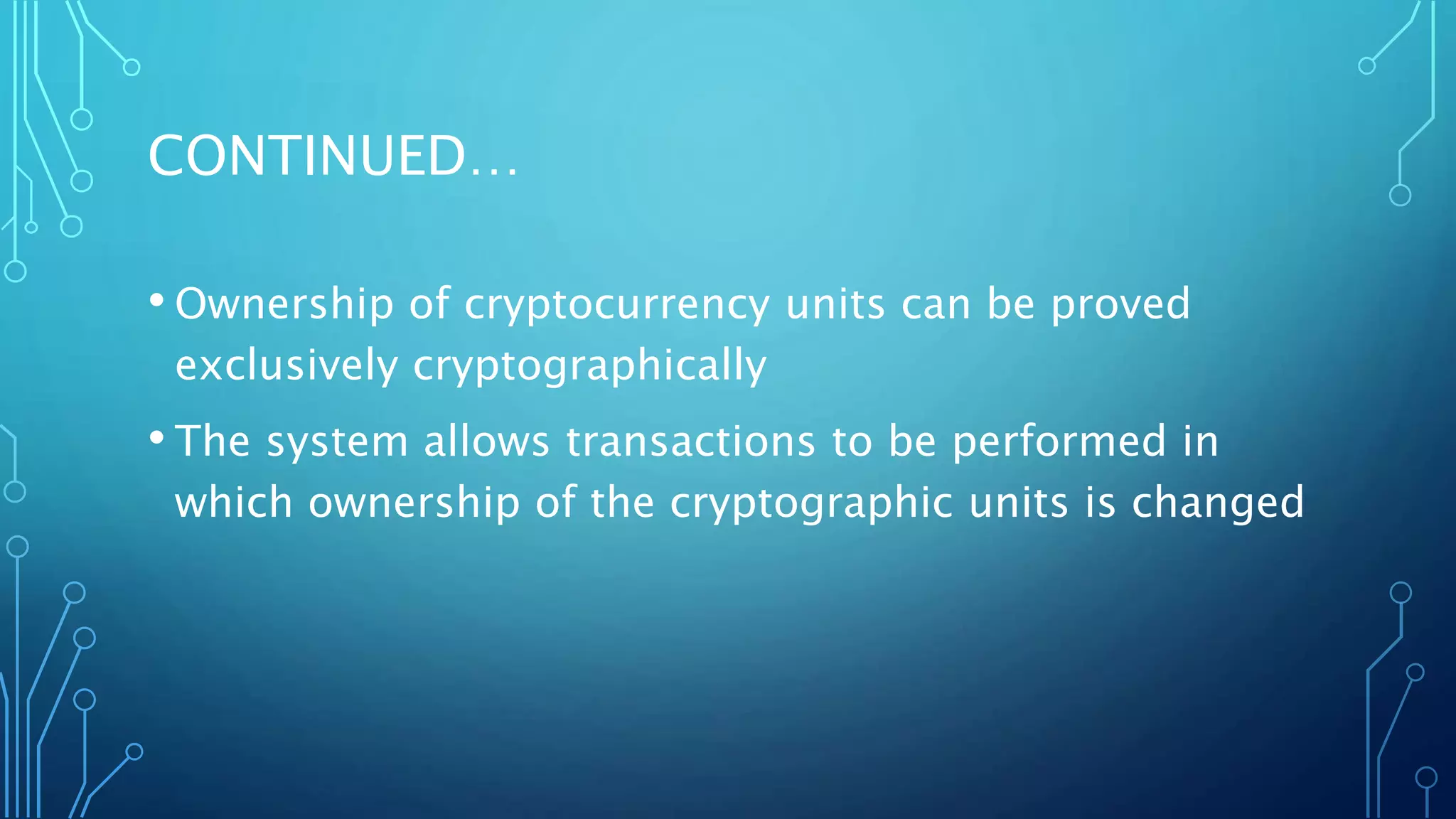 Cryptocurrency | PPTX