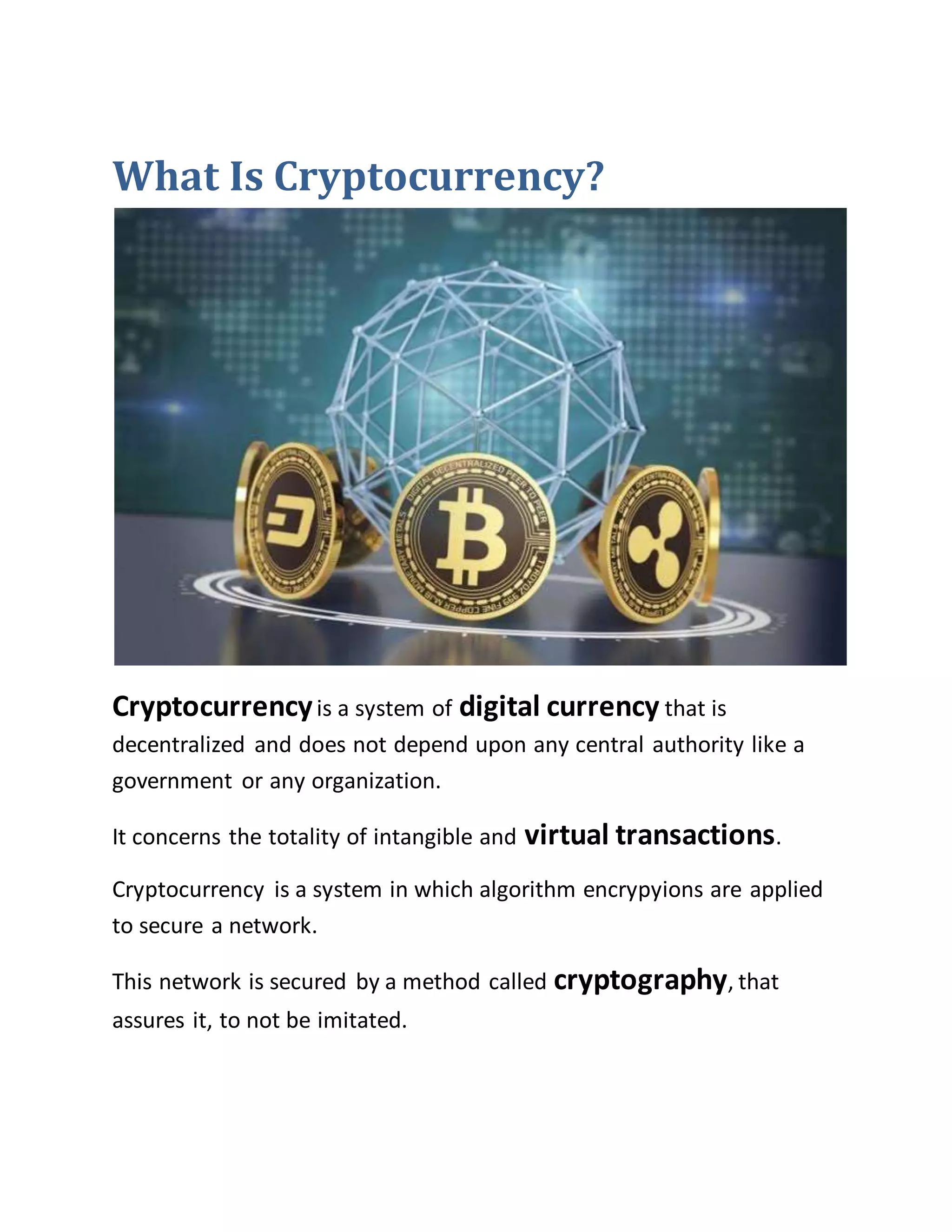 Cryptocurrency | DOCX